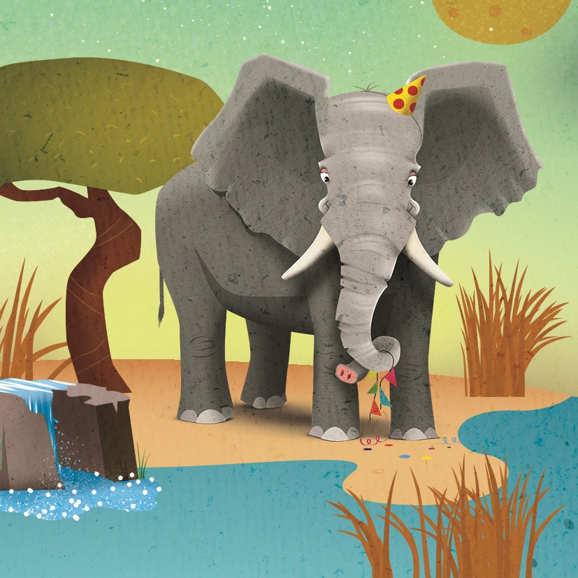 Verhaal over de olifant