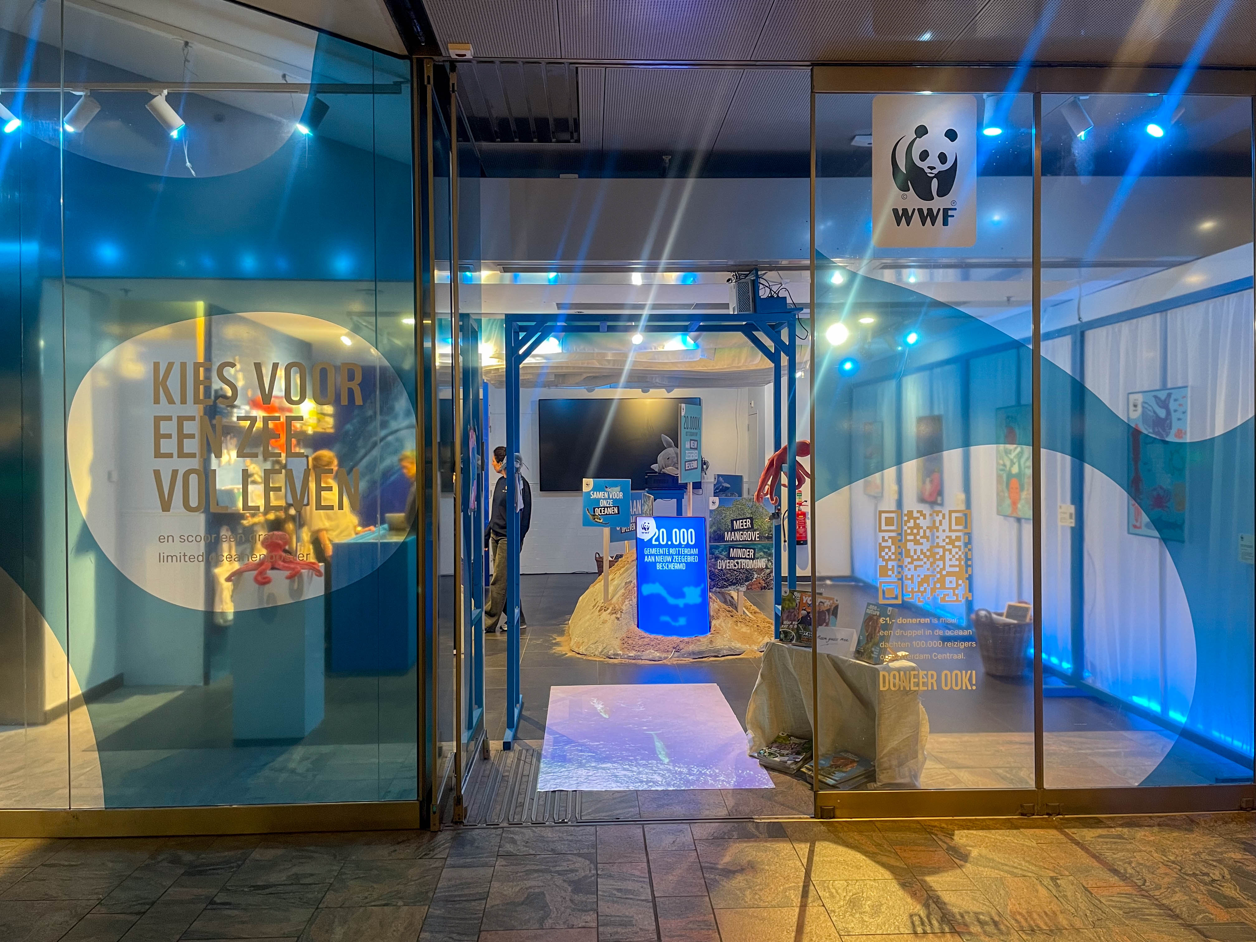 Pop-up store Rotterdam Centraal | WWF | Activiteiten