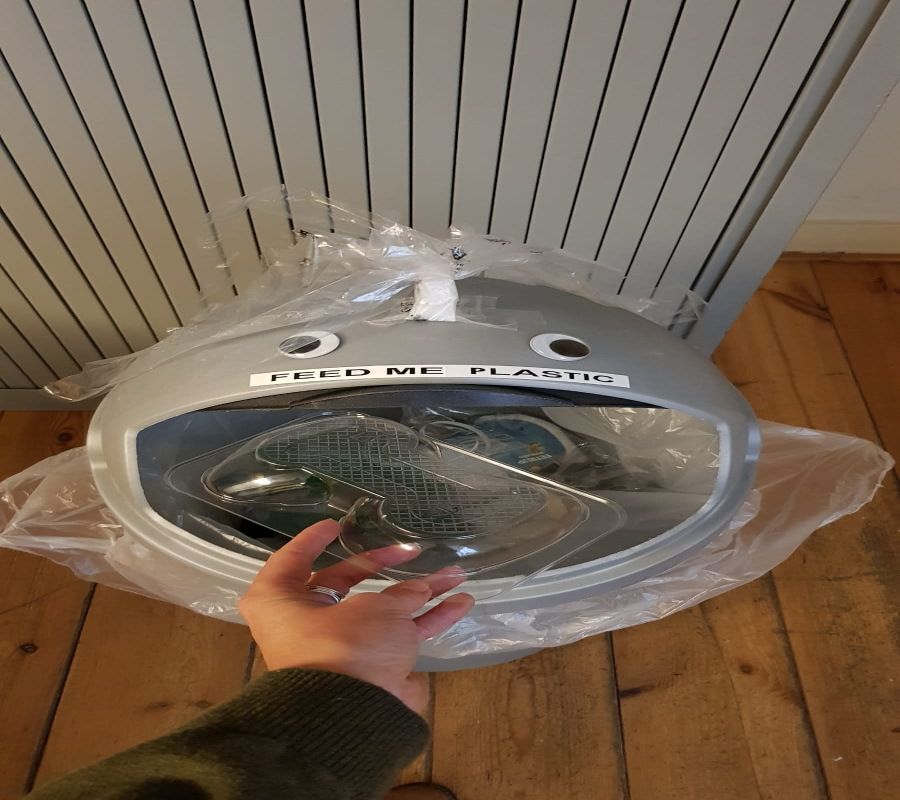 Livia zorgt ervoor dat plastic gerecycled wordt